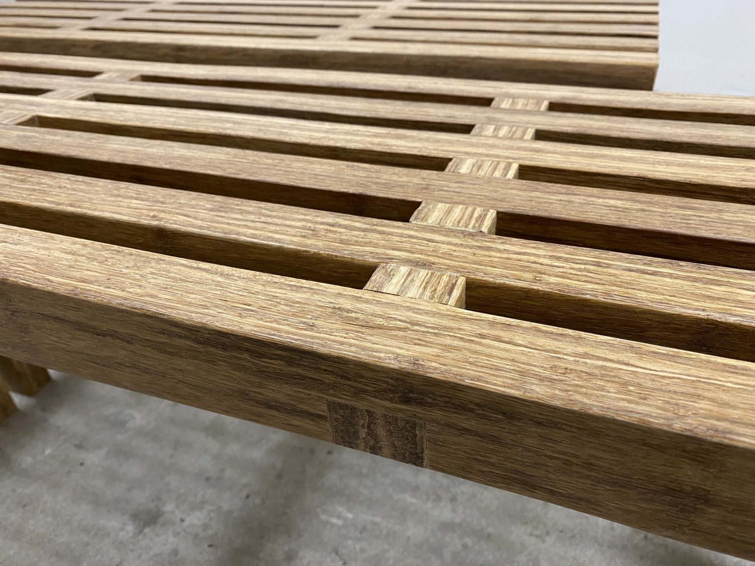 Twins bamboebankjes | Ontwerper & Meubelmaker in Rotterdam